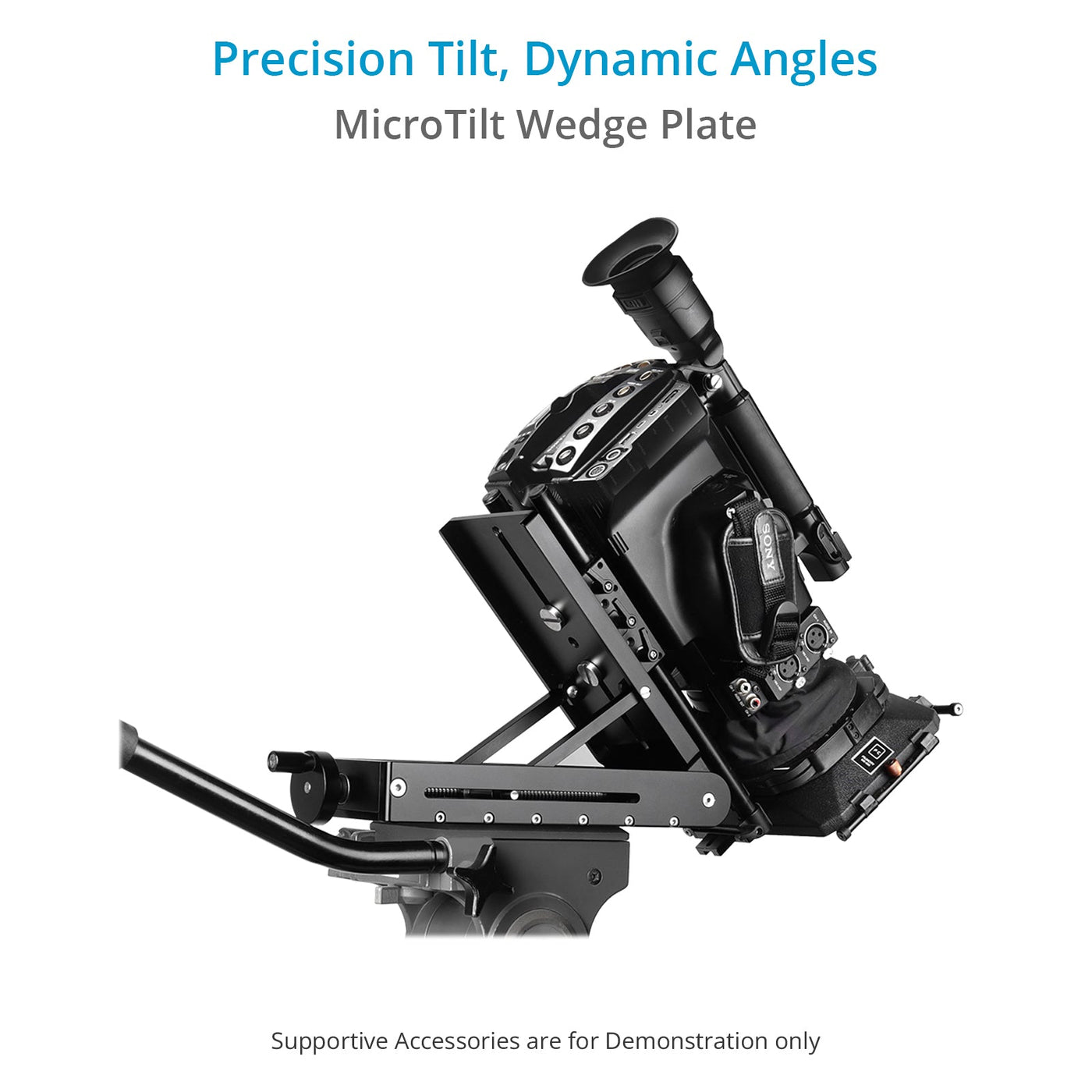 MicroTilt Wedge Camera Plate | Auto-Lock Tilt | Proaim — Proaim.be