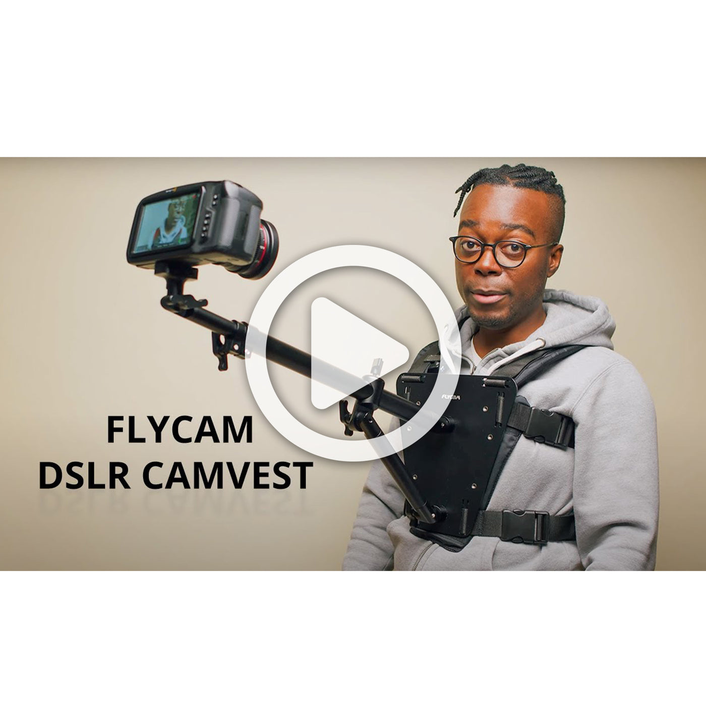 Flycam DSLR Hands-Free Front&Rear Body Camera Mount Harness — Proaim.be