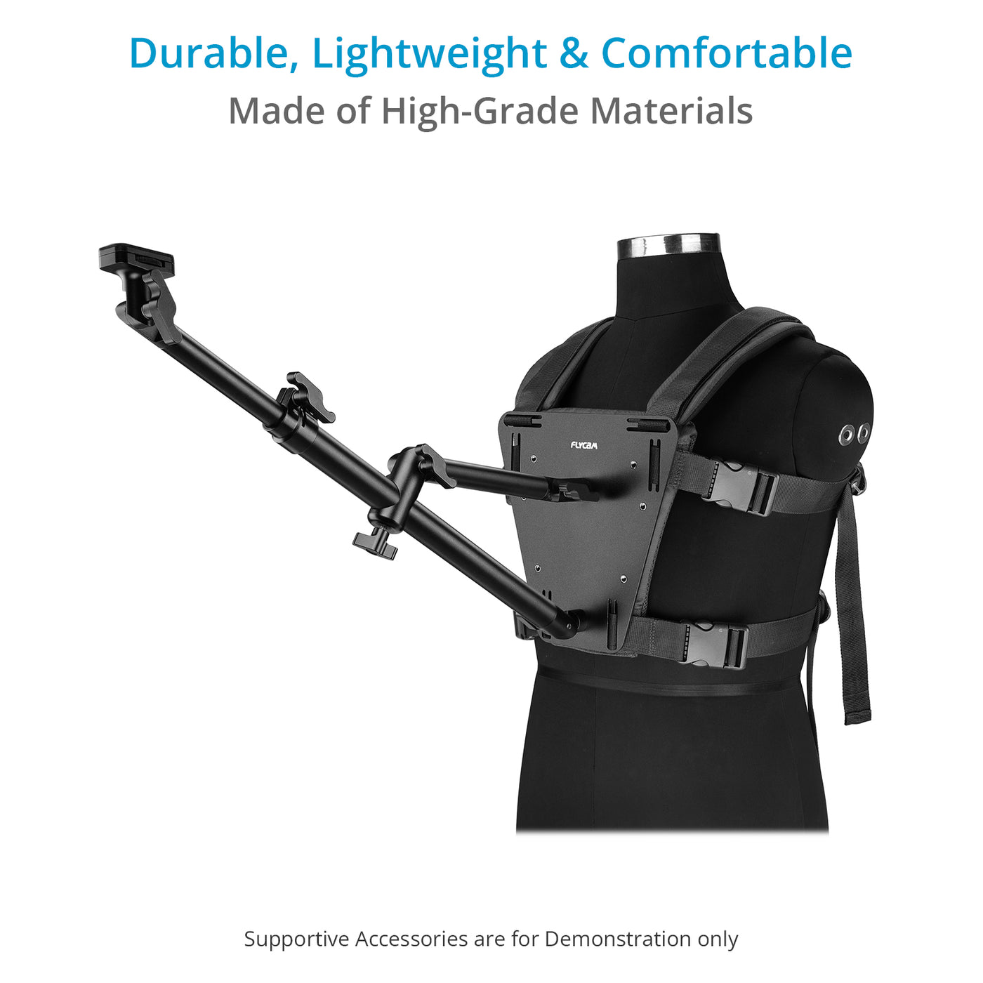 Flycam DSLR Hands-Free Front&Rear Body Camera Mount Harness — Proaim.be