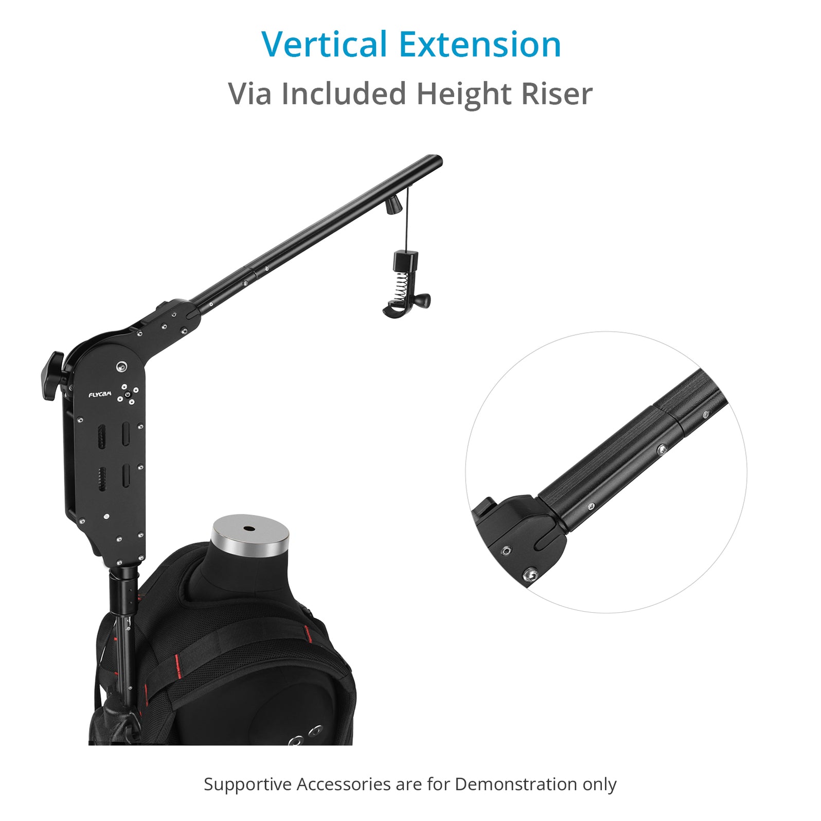Flycam Flowline Edge V1 Stabilization Arm | Proaim — Proaim.be
