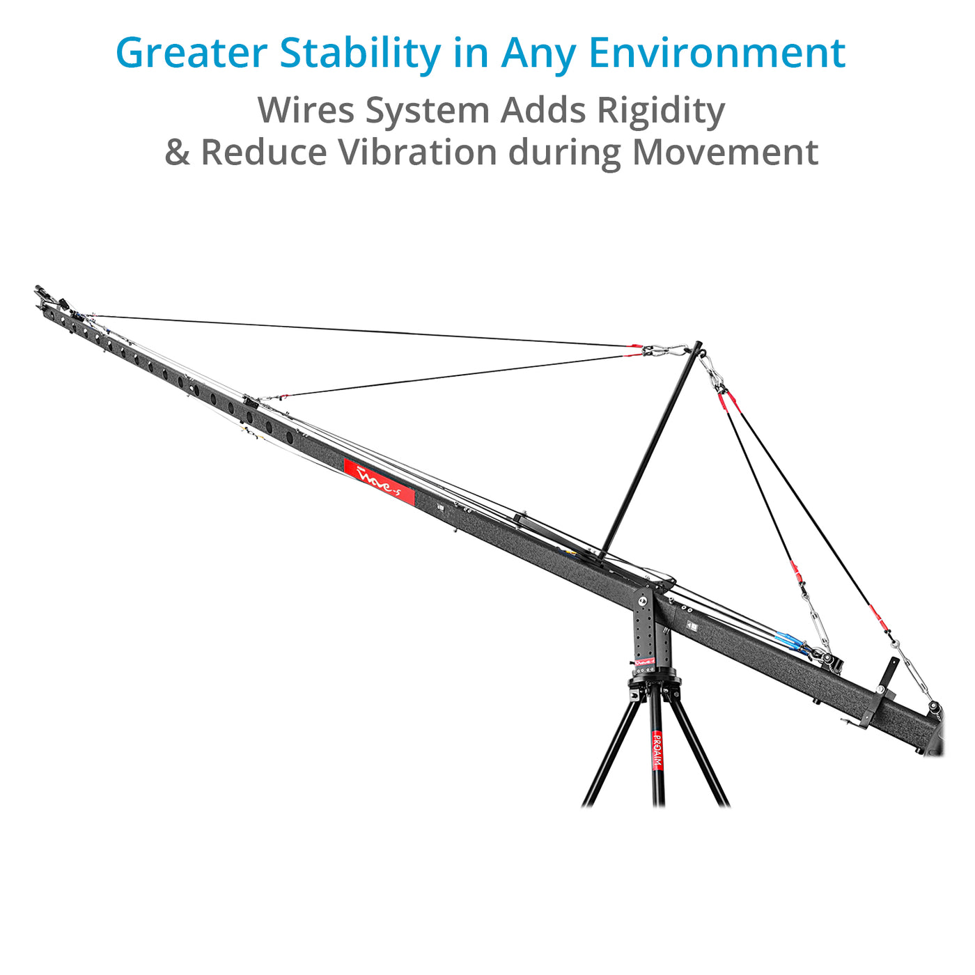 24ft Camera Jib Crane Base Kit for Filmmakers| Proaim — Proaim.be