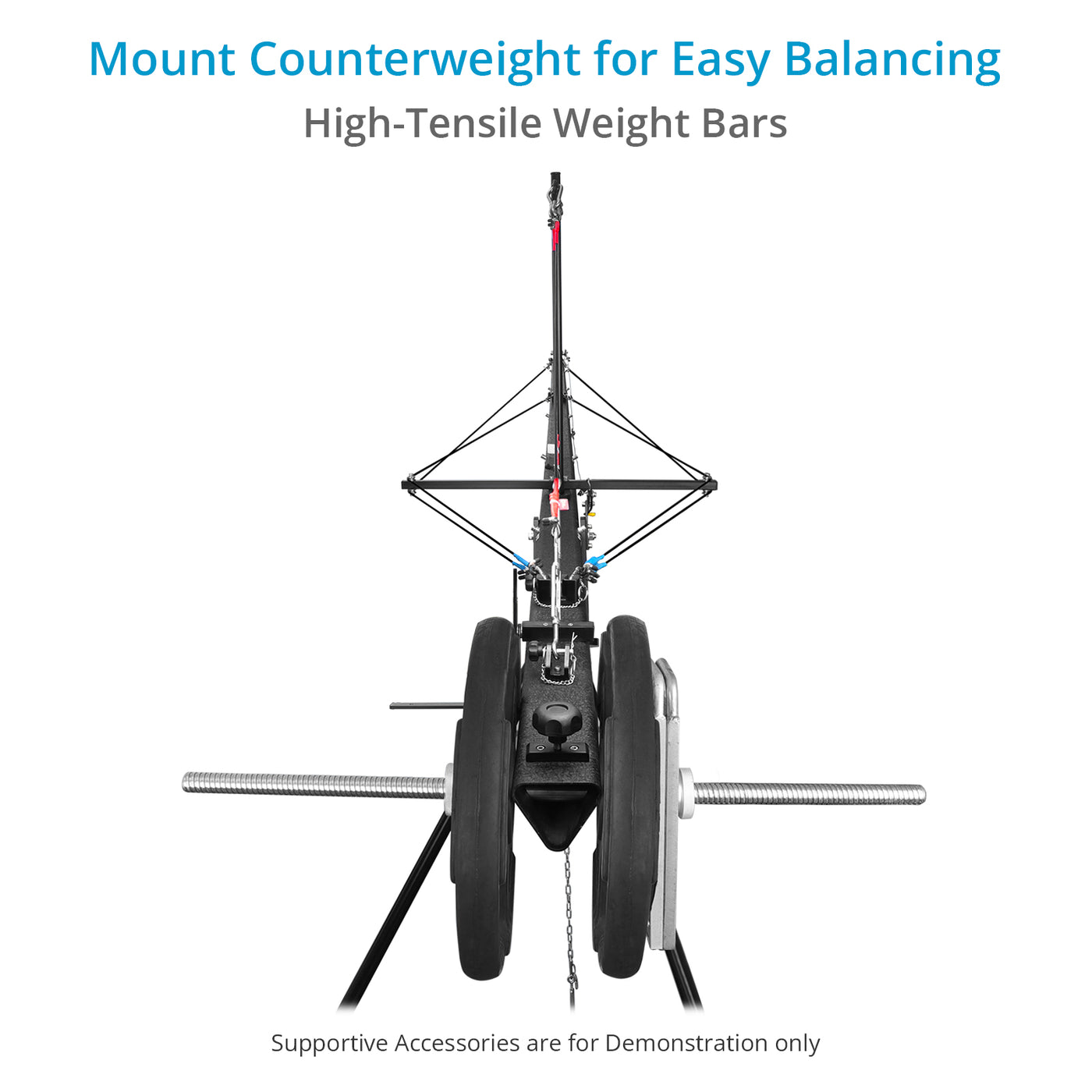 24ft Camera Jib Crane Base Kit for Filmmakers| Proaim — Proaim.be