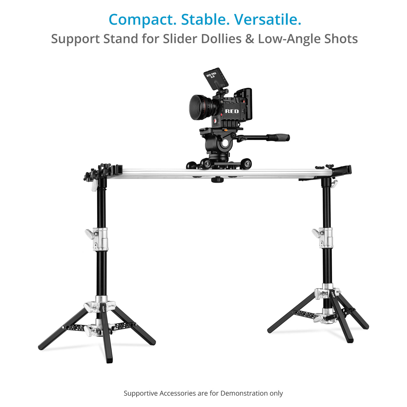 Proaim 38” Camera Slider Stand with 1-1/8" Junior Receiver — Proaim.be