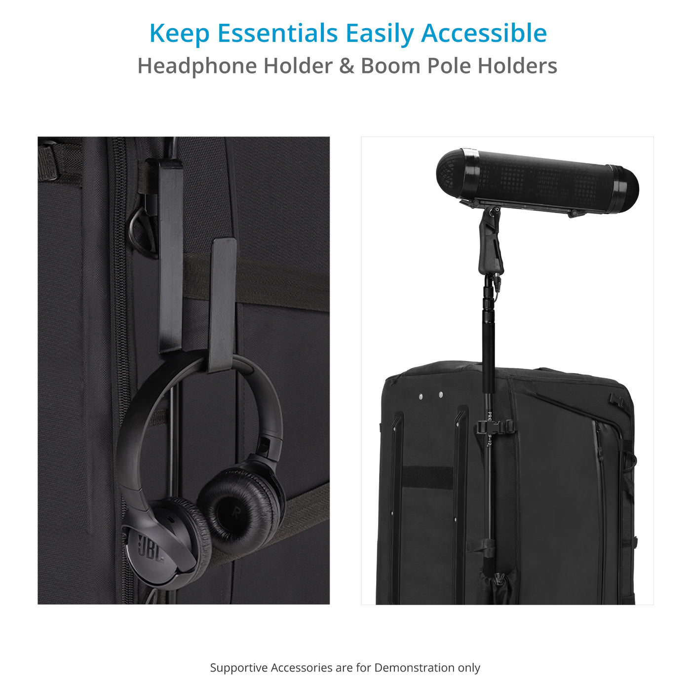 Cine Cube Mobile Audio Workstation Bag | Trolley | Proaim — Proaim.be