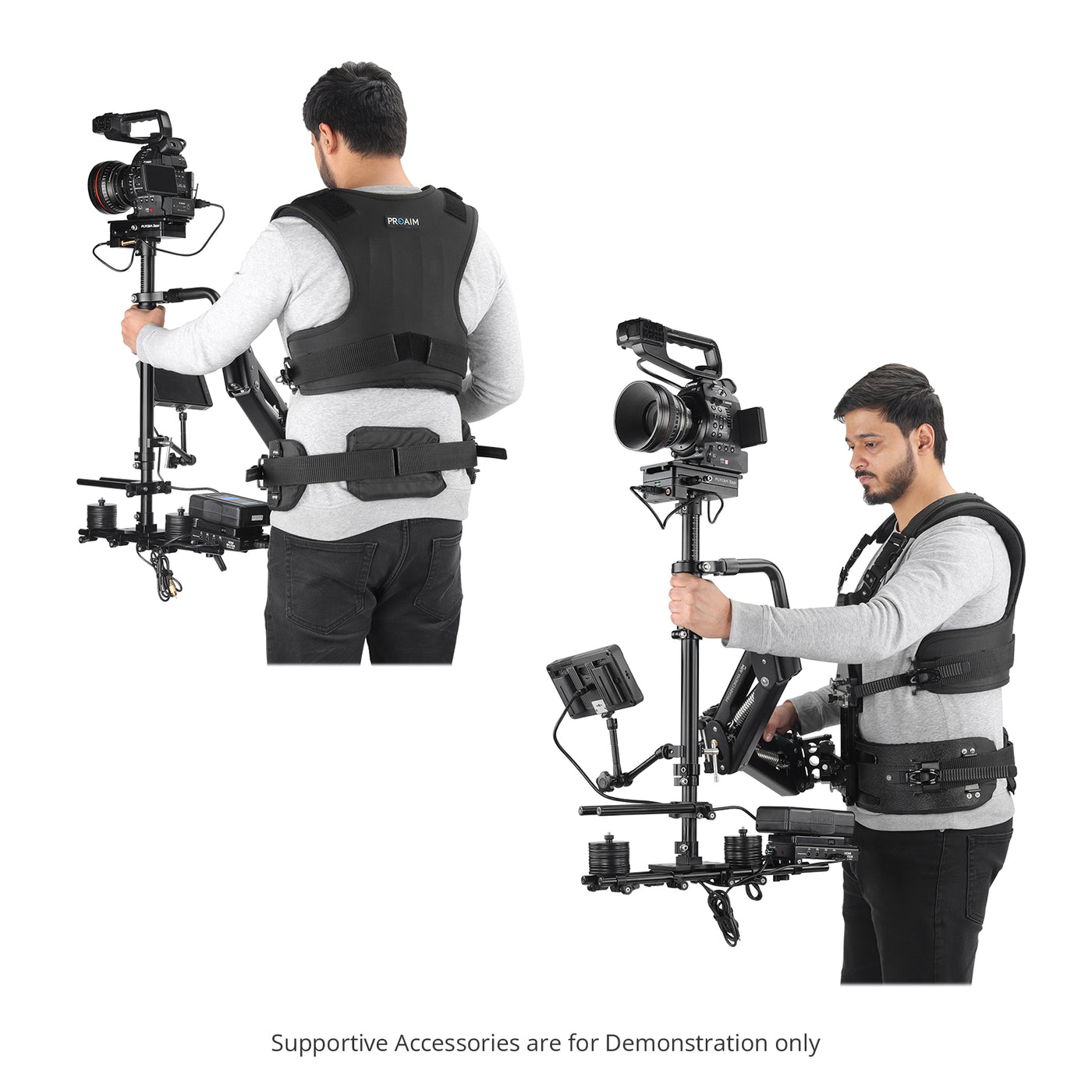 Proaim Cinema Arm & Vest for Handheld Camera Stabilizers — Proaim.be