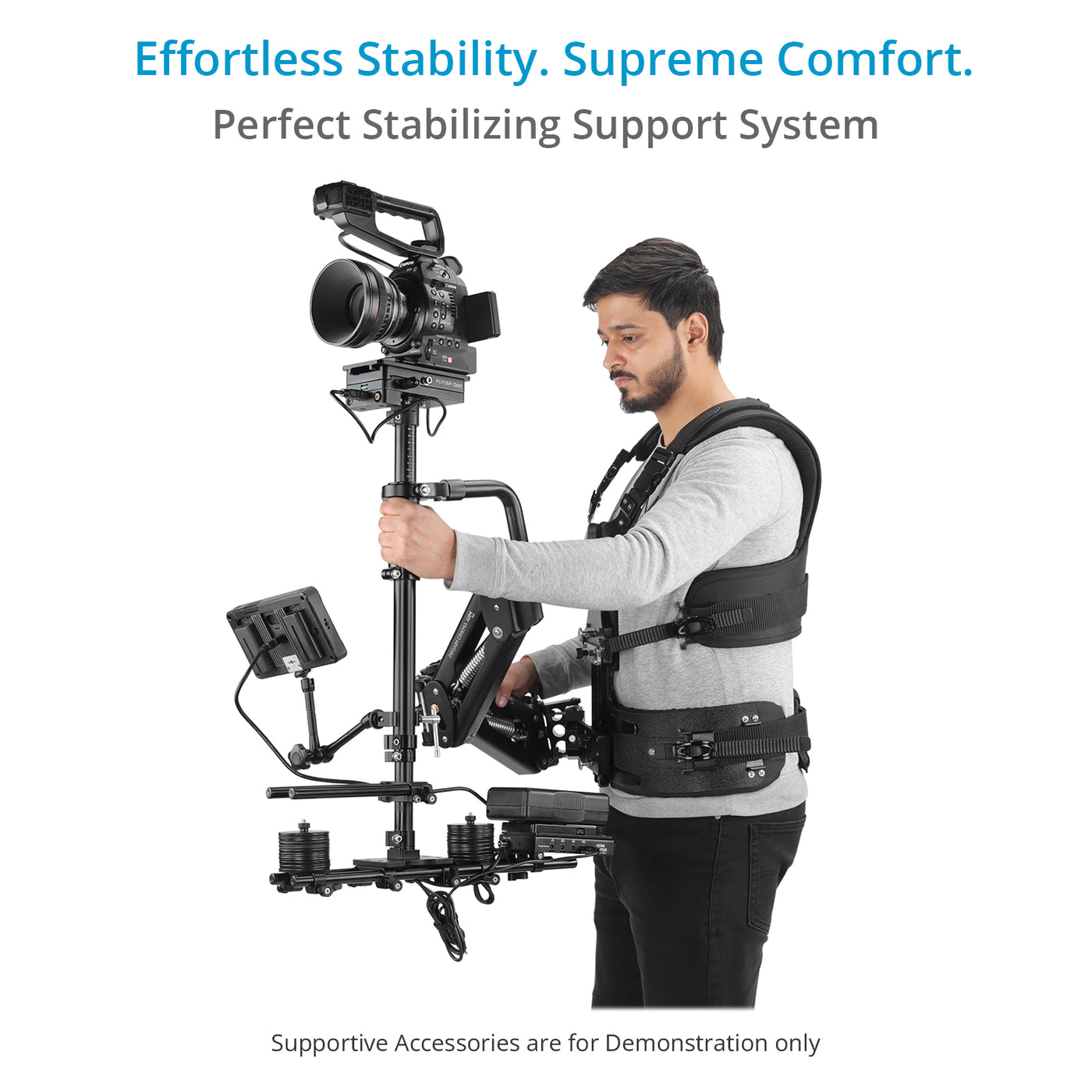 Proaim Cinema Arm & Vest for Handheld Camera Stabilizers — Proaim.be