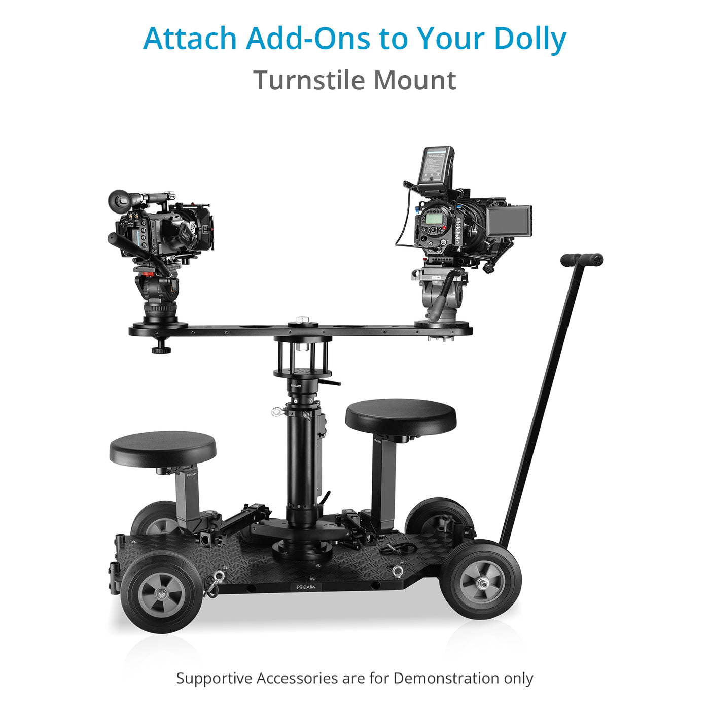 Proaim Turnstile Mount for Platform Dolly — Proaim.be