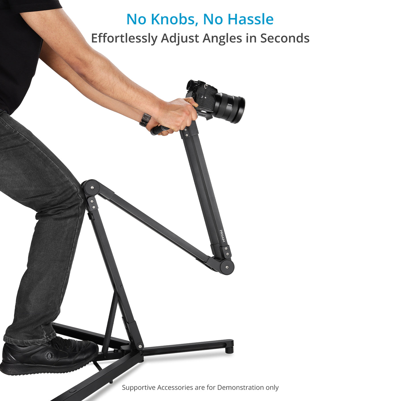 FlexLift Folding Camera Stand for Videographers | Proaim — Proaim.be