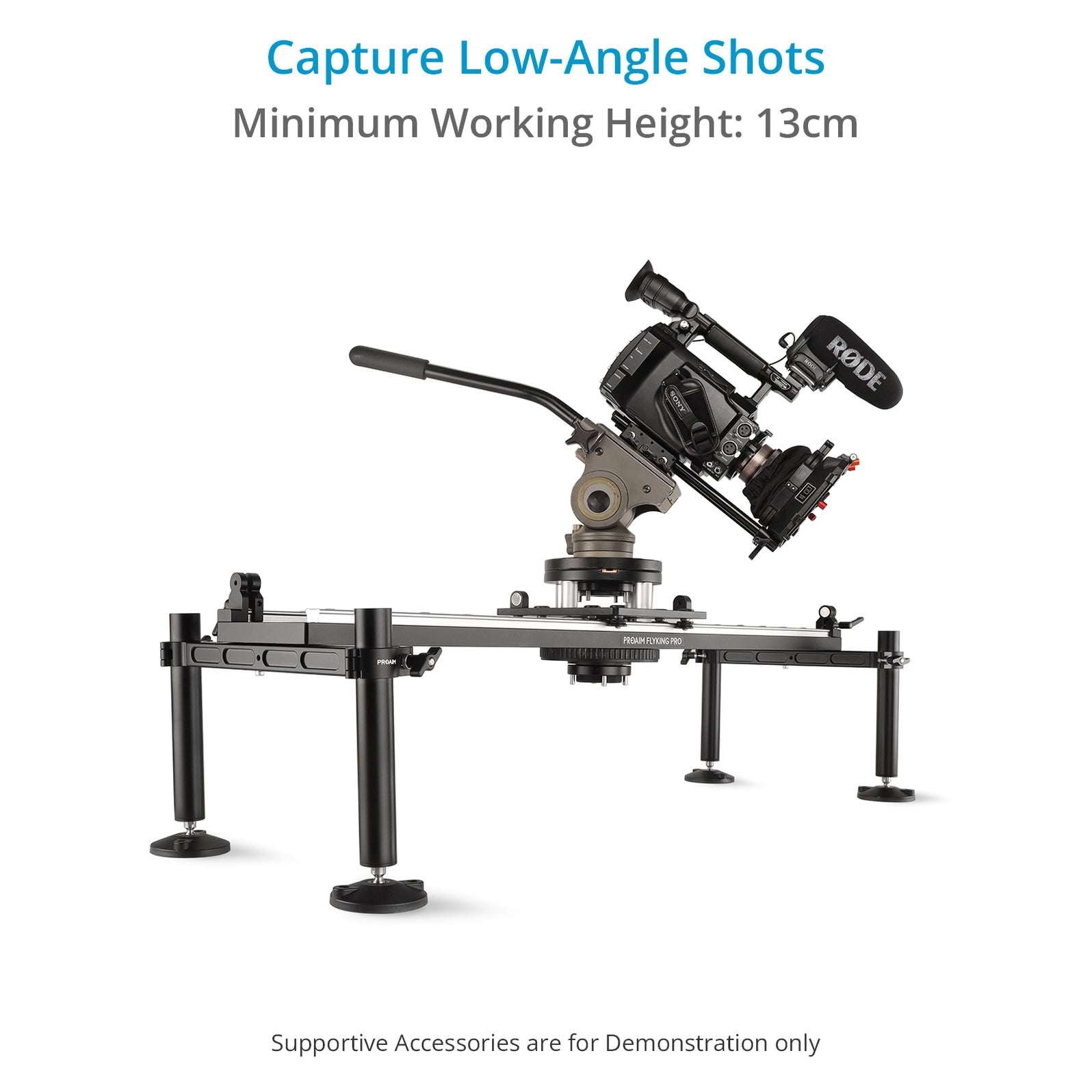 Flyking Pro Mitchell Video Camera Slider | Proaim — Proaim.be