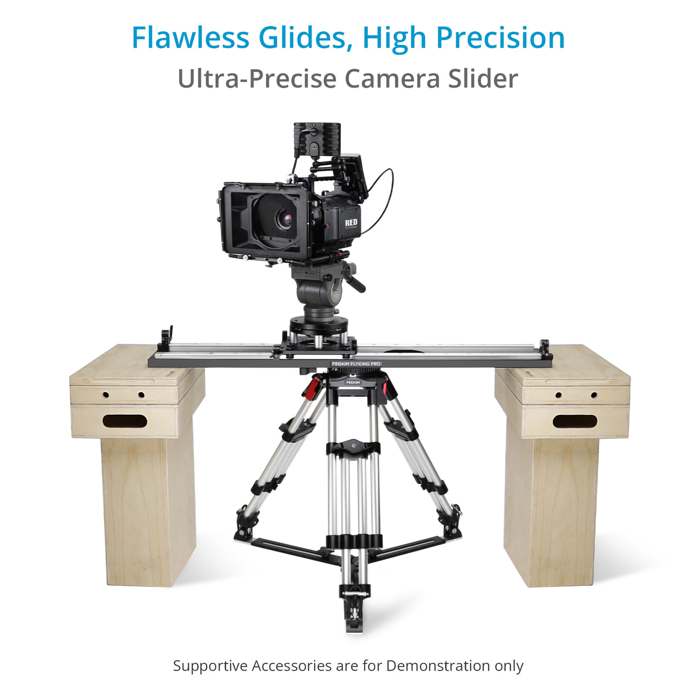 Flyking Pro Mitchell Video Camera Slider | Proaim — Proaim.be