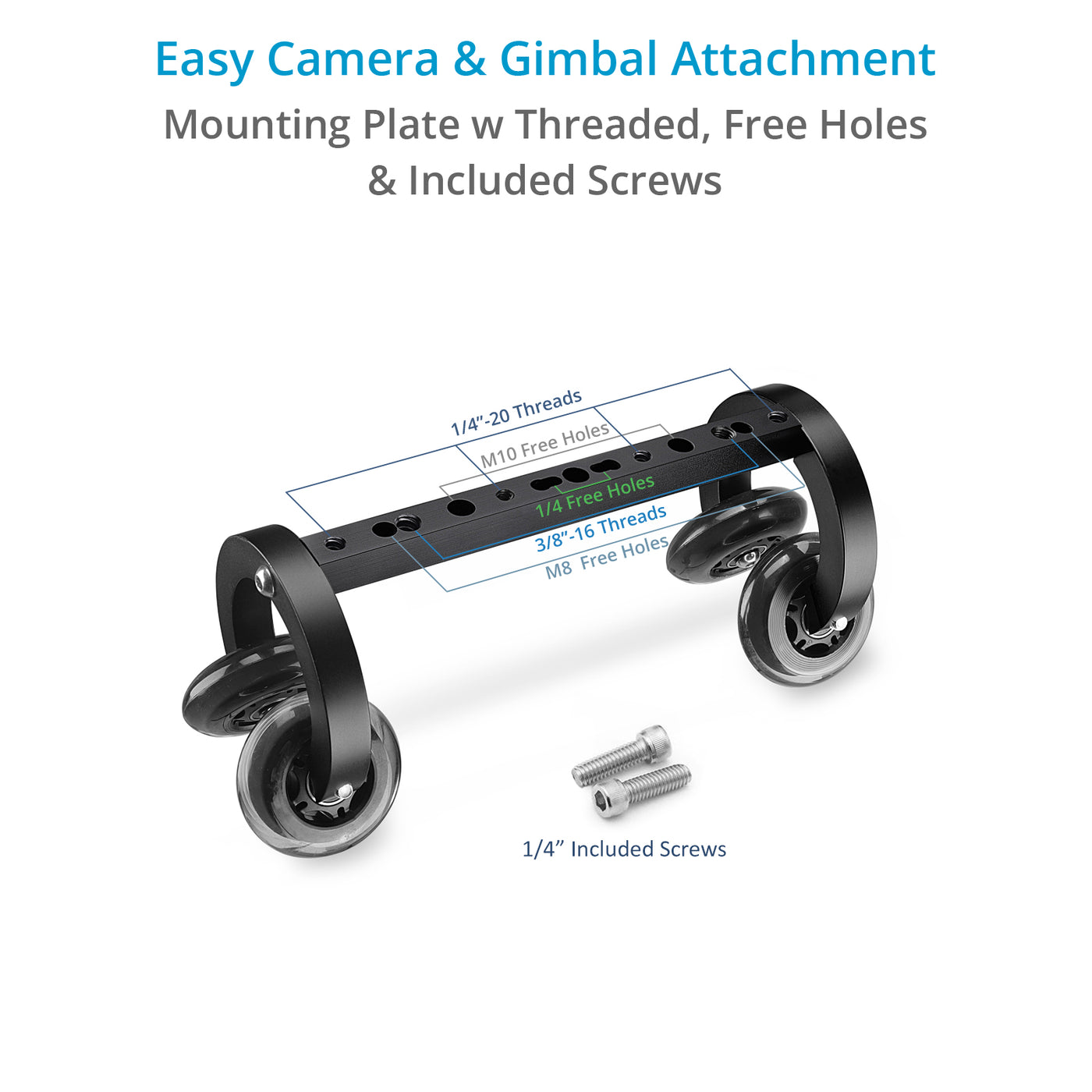 Proaim Polaris - Monorail Camera Slider Dolly w 2x Pipe Clamps| Overhead Gimbal Rig — Proaim.be