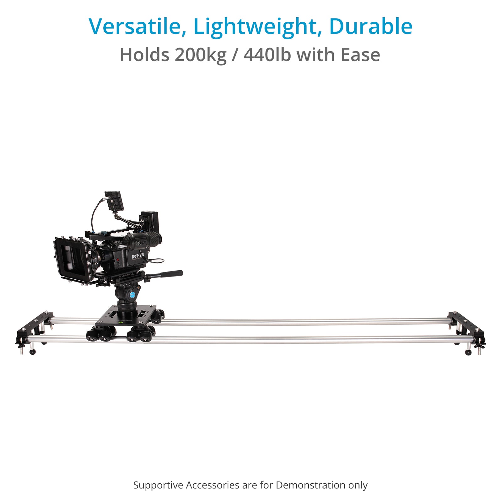 Proaim Polaris Portable Camera Dolly with Track Ends — Proaim.be