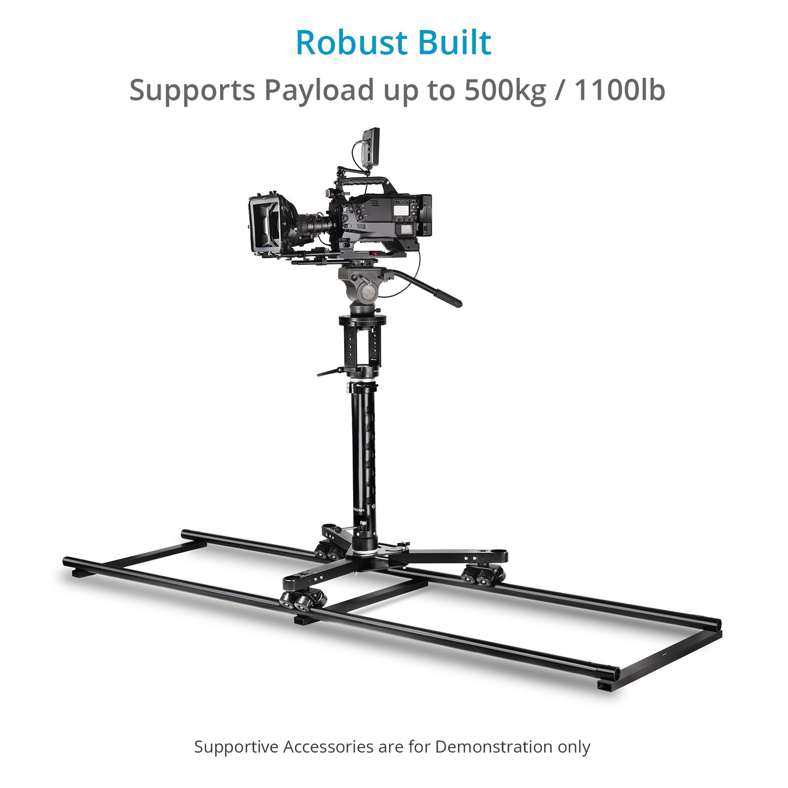 Track Wheel Set for Anchor Studio Camera Tripod | Proaim — Proaim.be