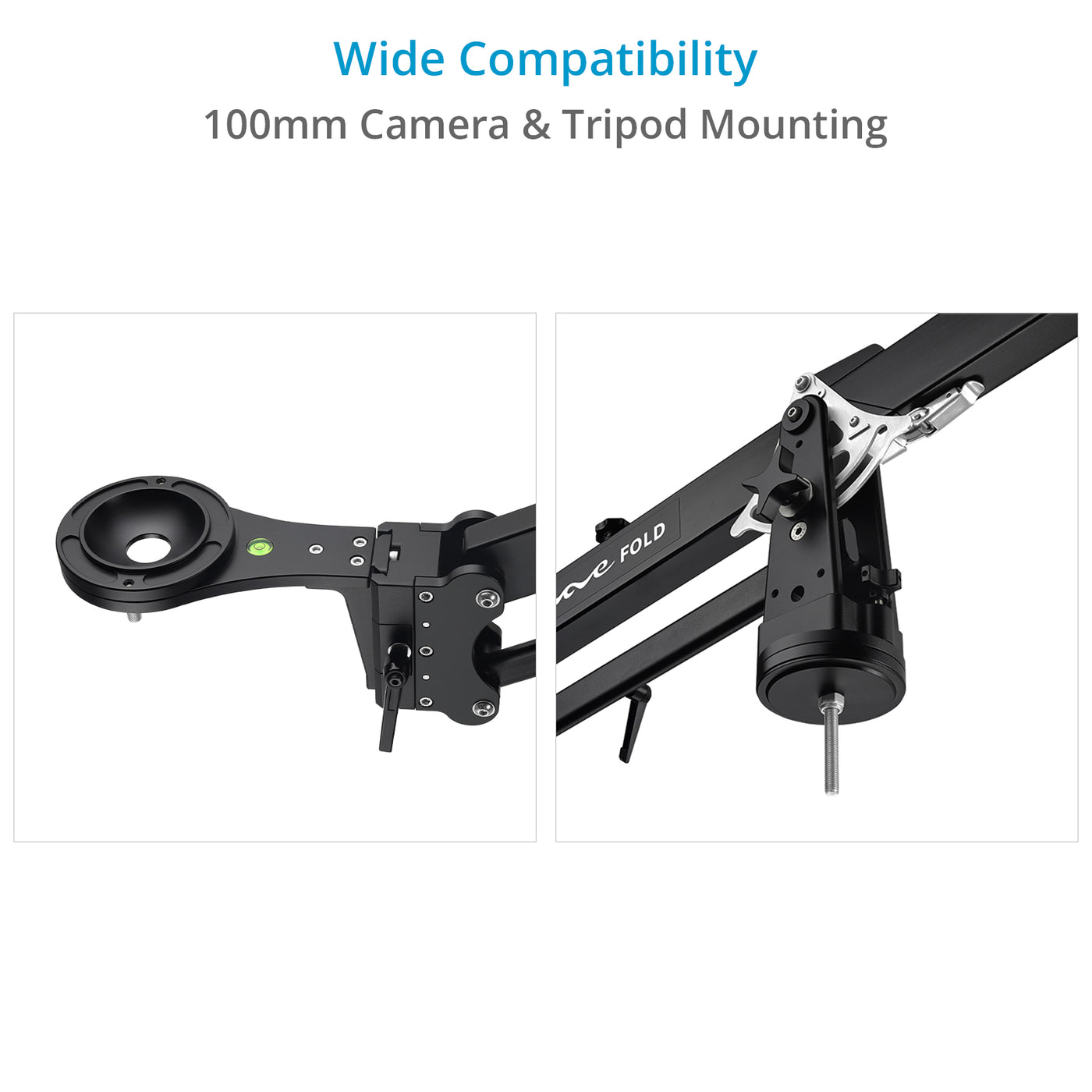 7.2ft Wave Fold Video Camera Jib Crane | 15kg/33lb | Proaim — Proaim.be