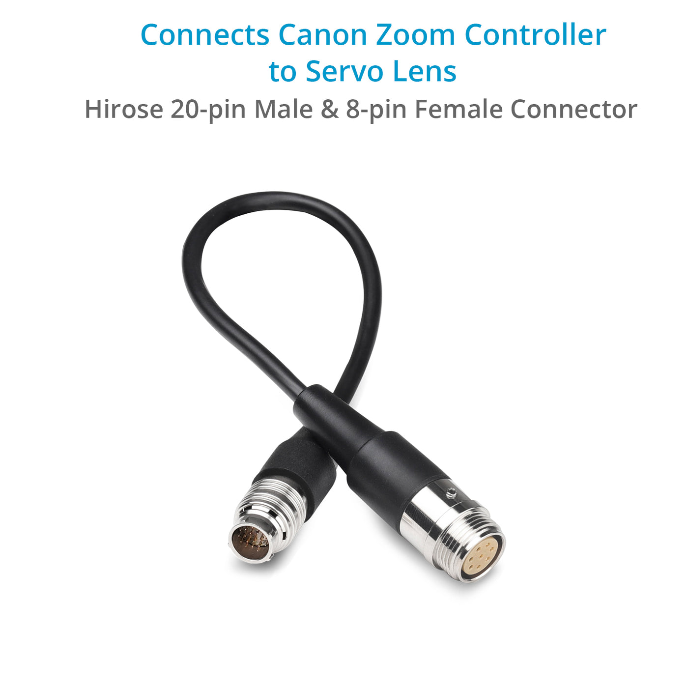 Proaim Zoom Lens Cable for Boxer HD‐2X Pan/Tilt Head. Canon 8-Pin Zoom ...