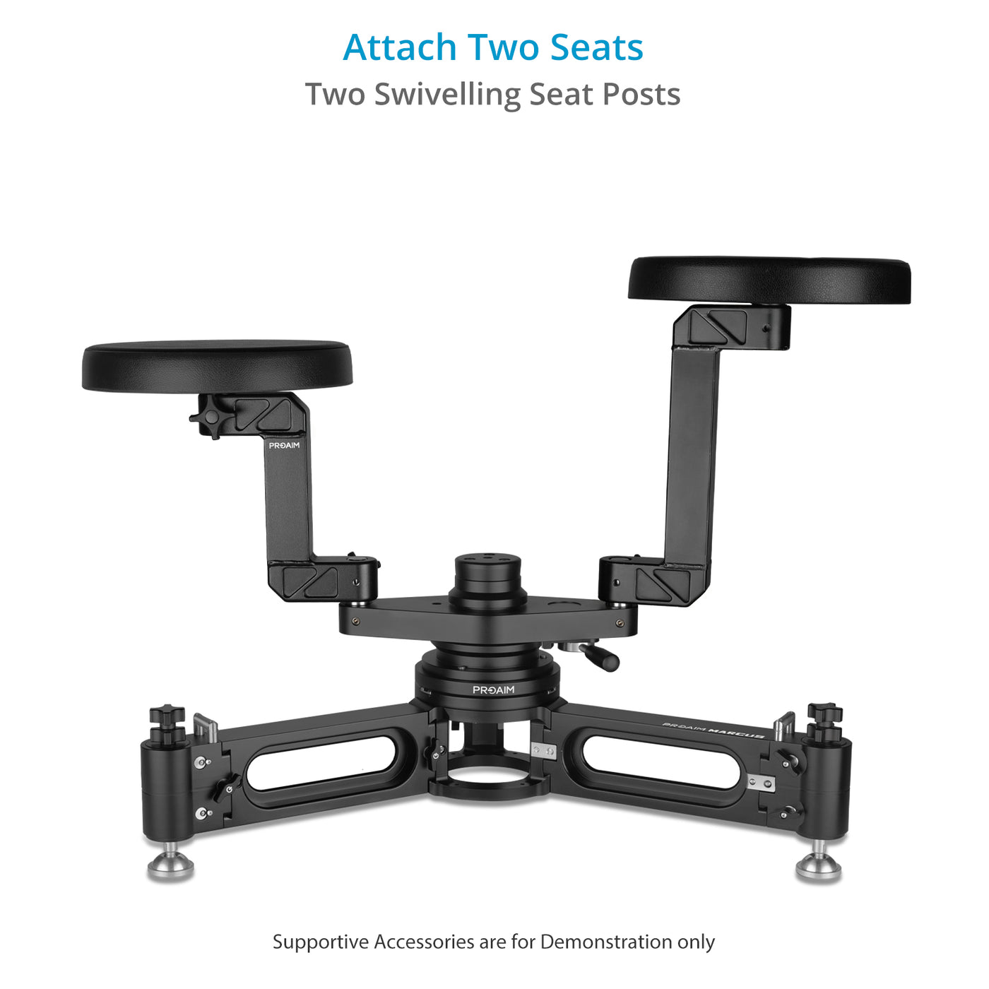 Turnstile Mount for Mitchell Base Camera Platform | Proaim — Proaim.be