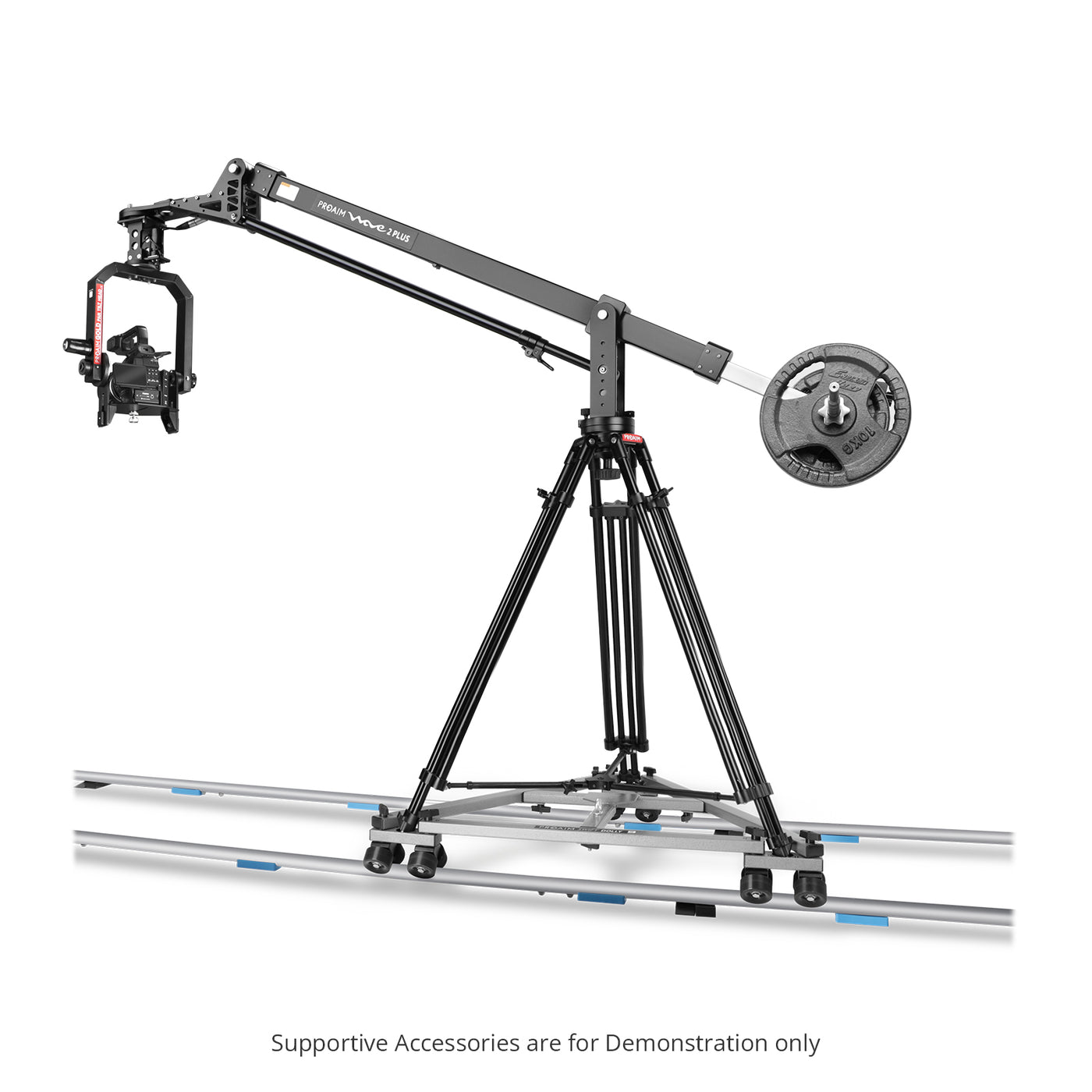 PROAIM™ Swift Dolly System with 12ft Straight Track — Proaim.be