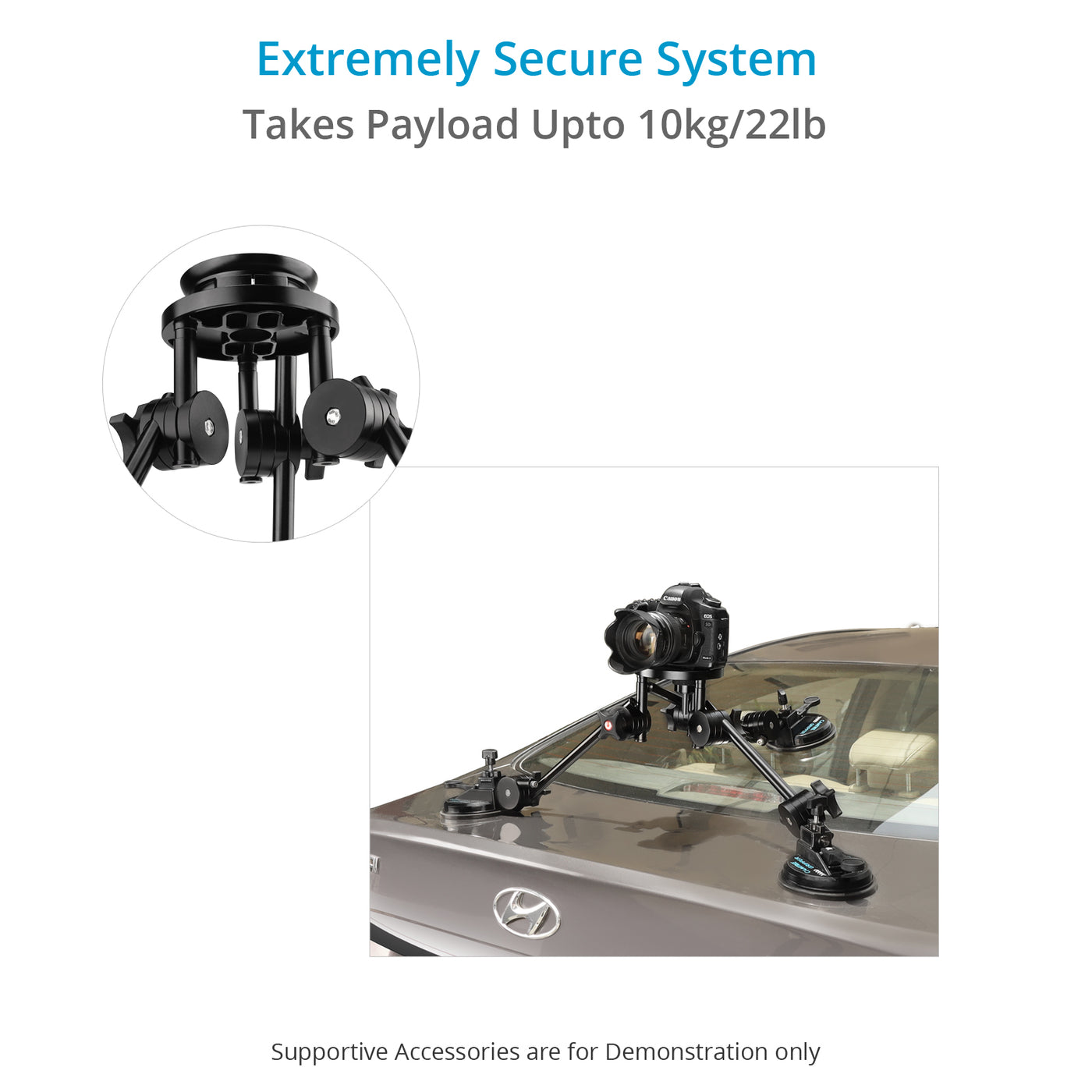Camtree Gripper G-10 Car Suction Mount — Proaim.be