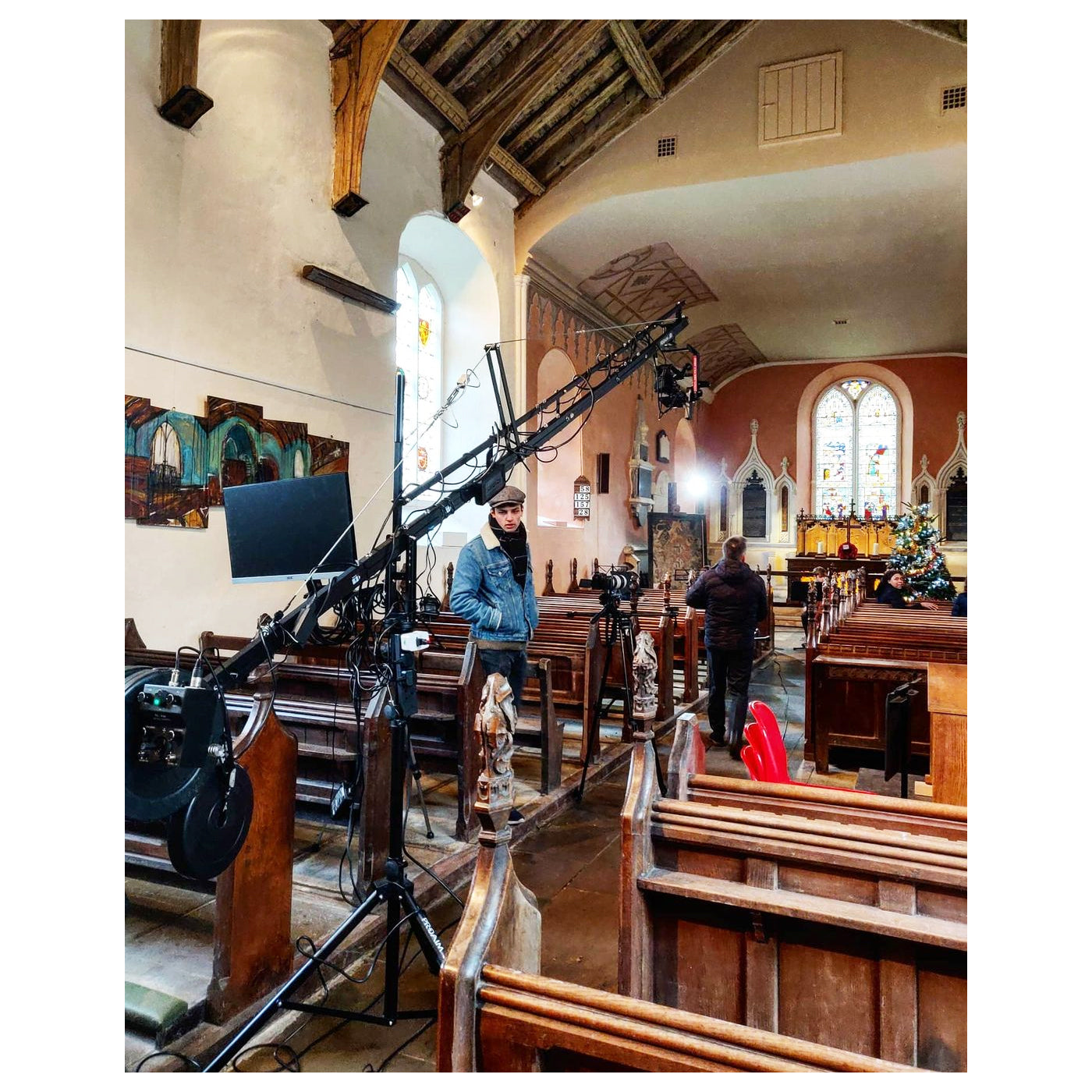 18ft Camera Crane Jib, Stand, Jr. Pan-Tilt | Gimbal | Proaim — Proaim.be