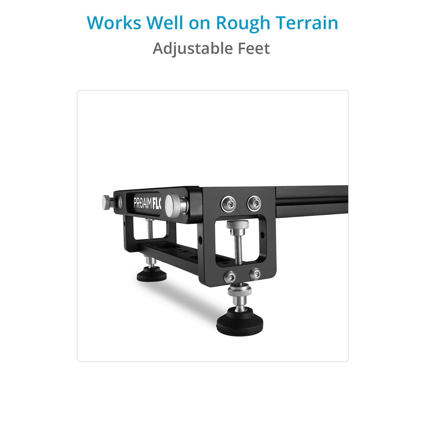 Proaim Flo Professional 4ft Video Camera Slider for Videomakers & Film — Proaim.be