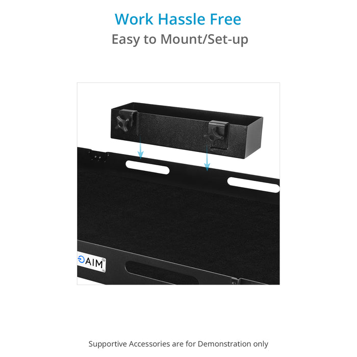 Proaim Standard Accessory Rack for Video Camera Production Cart — Proaim.be