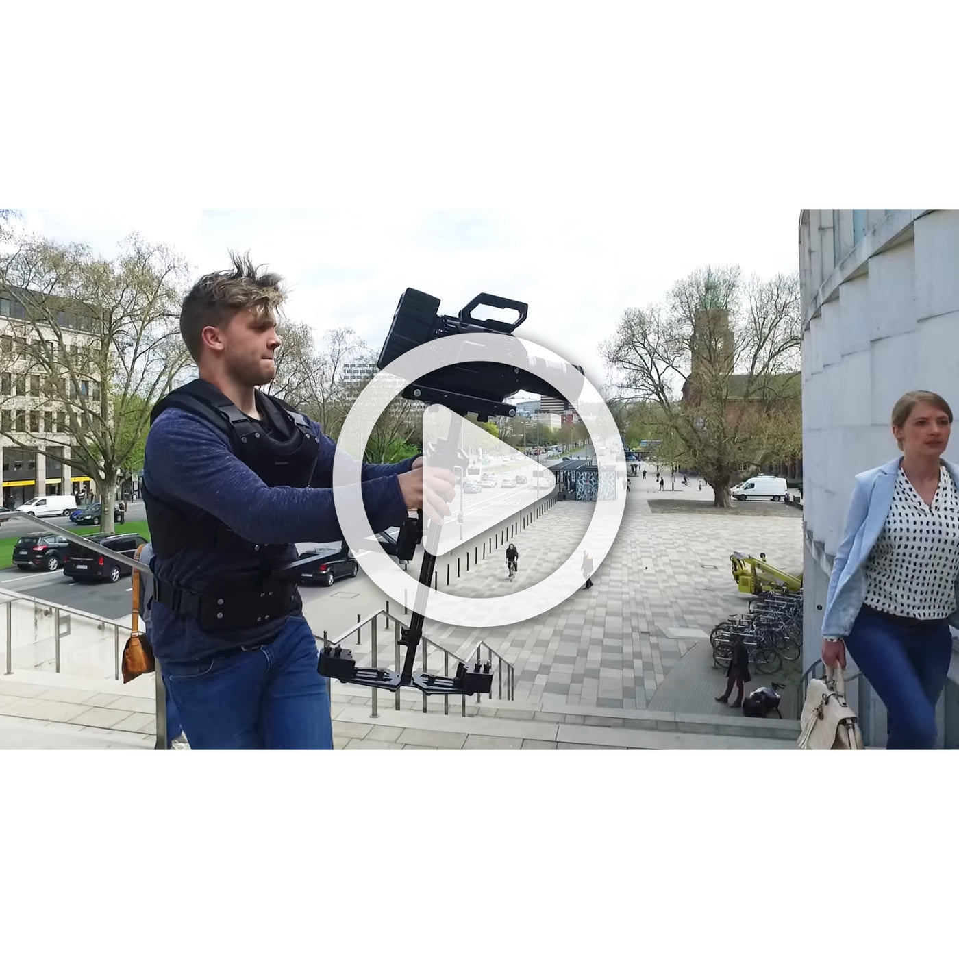 Flycam 5000 Handheld Camera Stabilizer w Comfort Arm Vest — Proaim.be