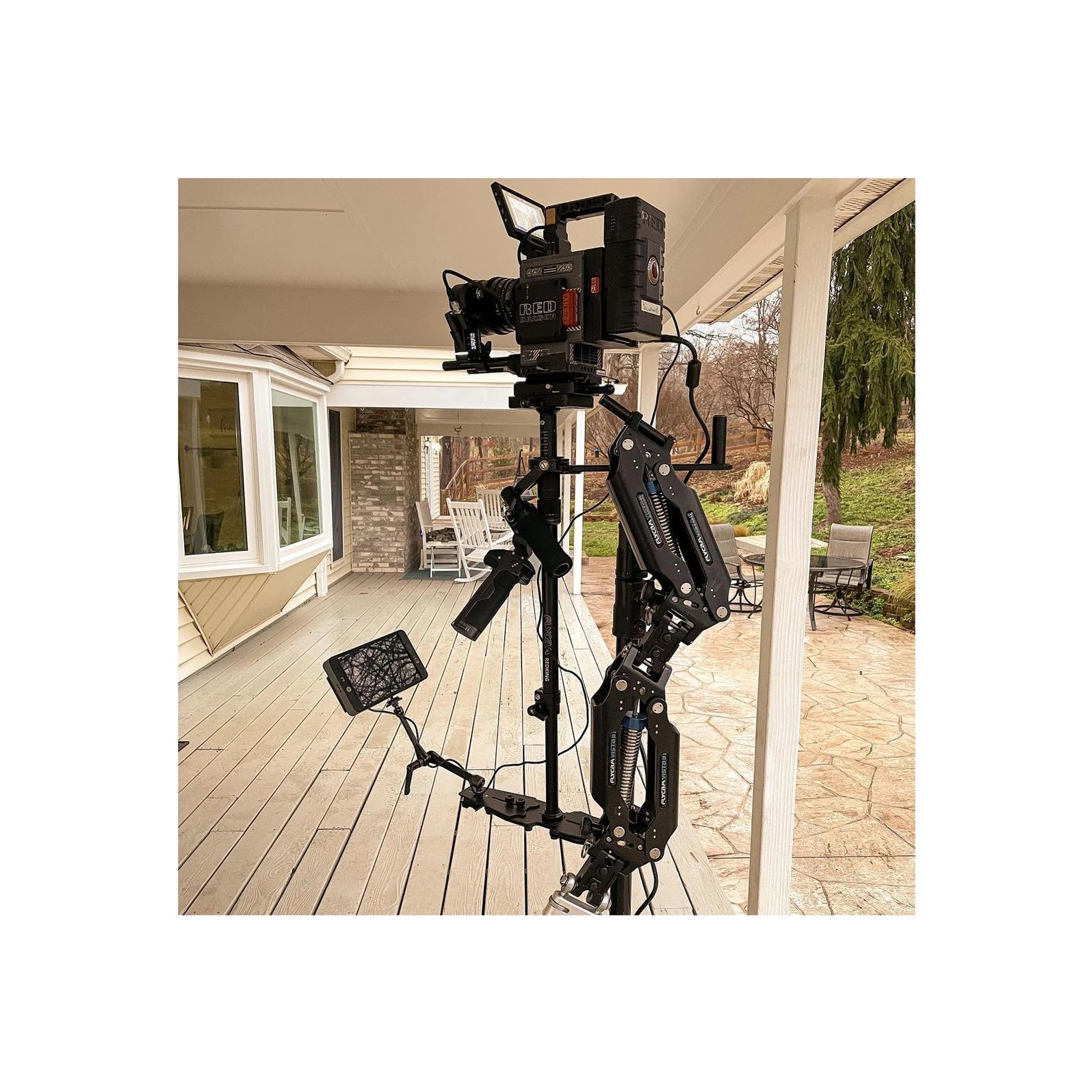 Flycam Vista-II Arm & Vest with Redking Video | Proaim — Proaim.be